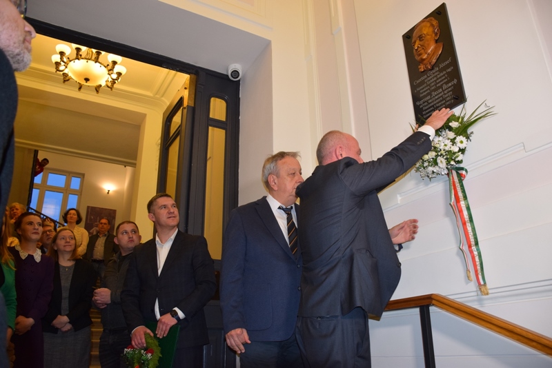 Csortos Gyula-emléktábla avató a Munkácsy Mihály Magyar Házban - A ...
